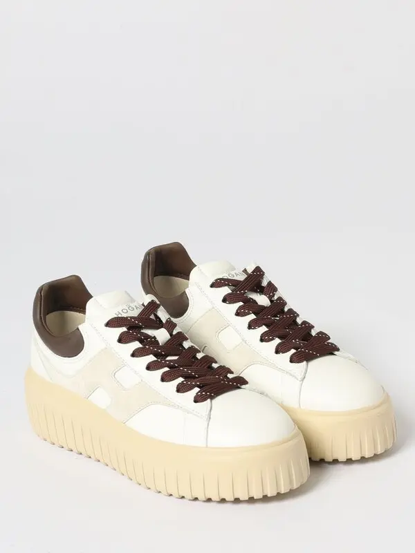 Hogan Lace-up Sneakers - Brown
