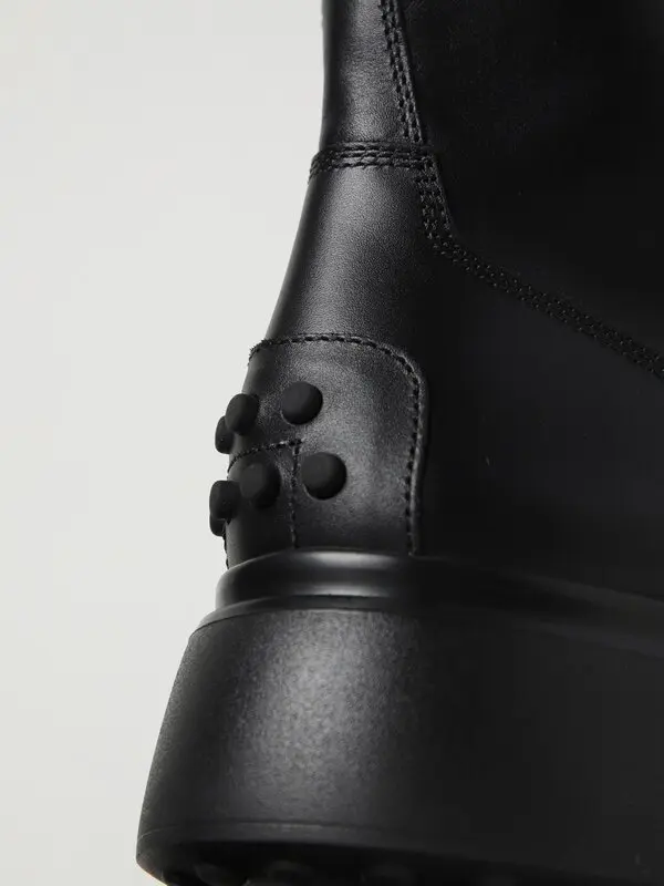 TOD'S Lace-up Leather Boots
