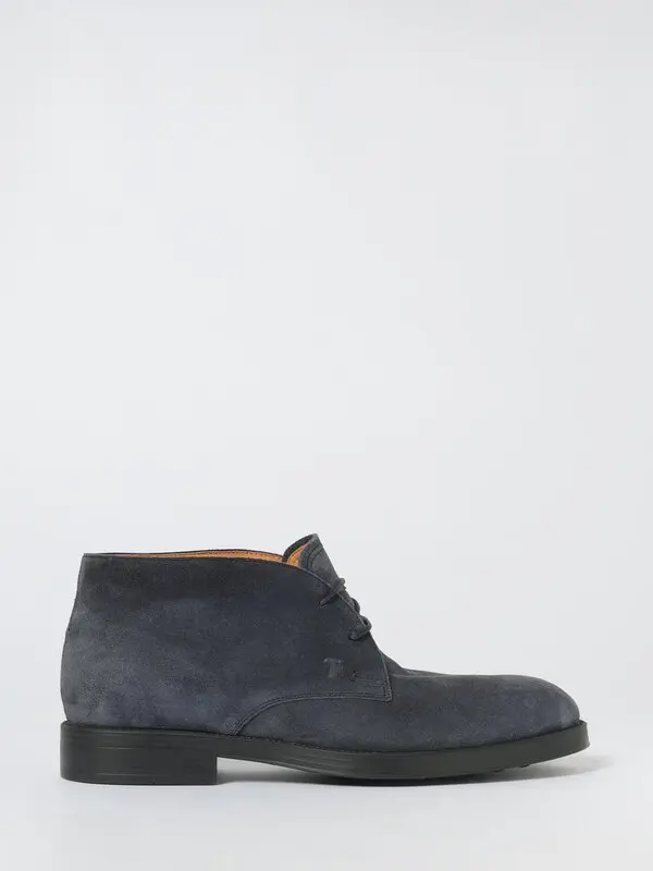 TOD'S Suede Desert Boots - Blue