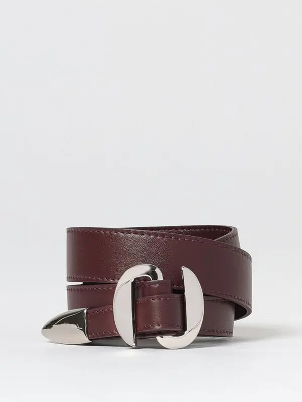 ORTIGNI Leather Belt - Brown