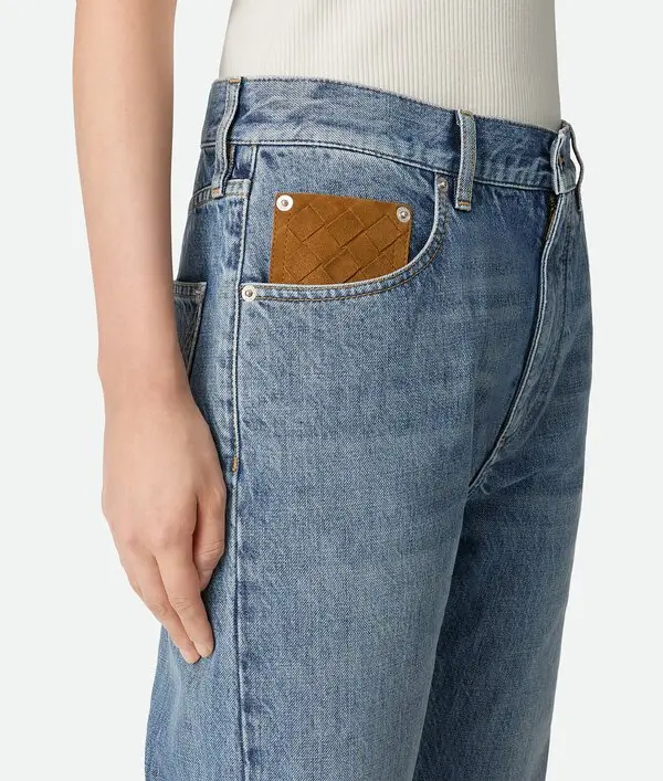 Bottega Veneta Vintage Indigo Straight Jeans