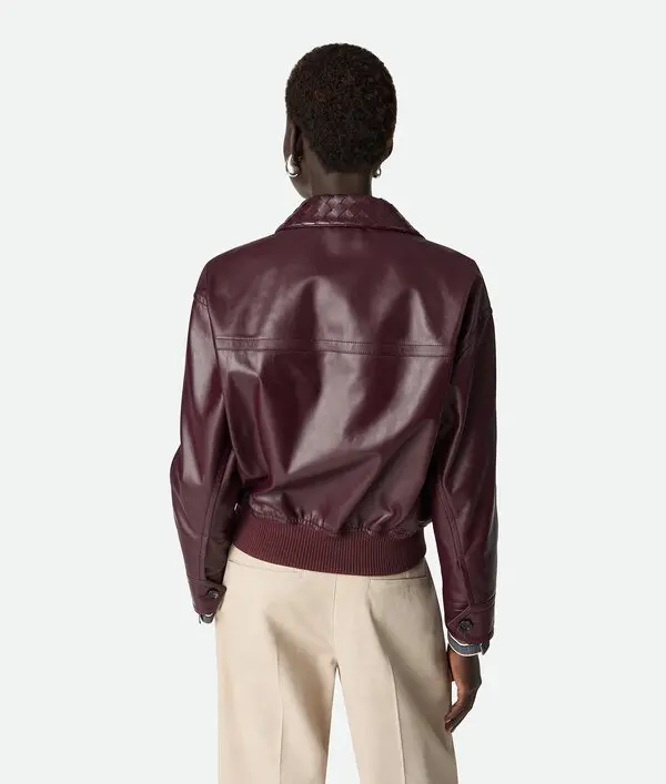 Bottega Veneta Leather Blouson - Jam