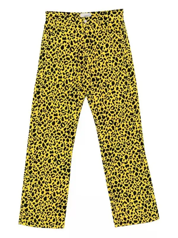 Coperni Leopard-print Jeans