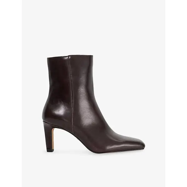 DUNE Ovation Leather Heeled Ankle Boots
