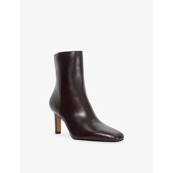 DUNE Ovation Leather Heeled Ankle Boots