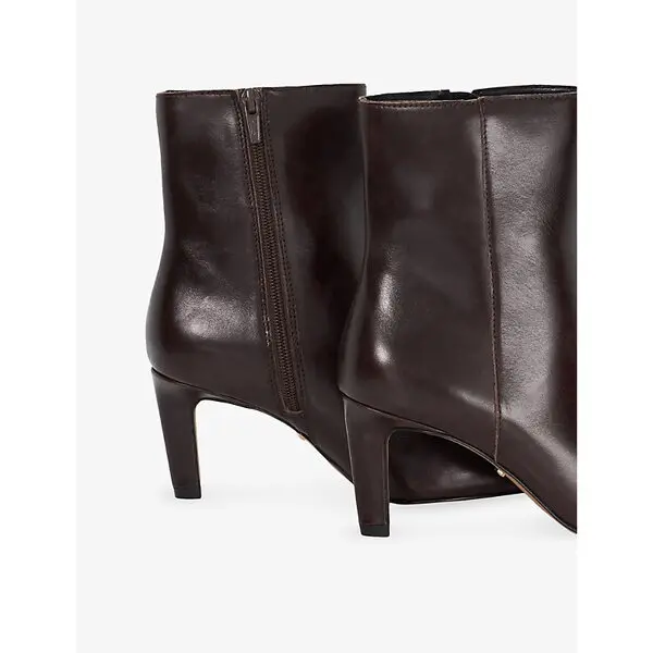 DUNE Ovation Leather Heeled Ankle Boots