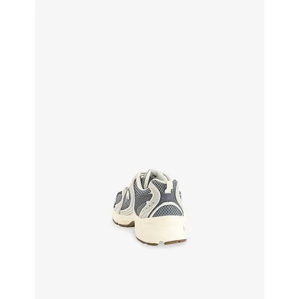 NEW BALANCE Leather And Mesh Trainers - Raincloud