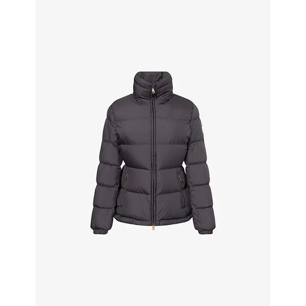 Moncler Dourbe High-neck Shell-down Jacket