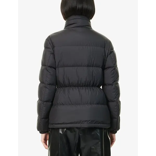 Moncler Dourbe High-neck Shell-down Jacket