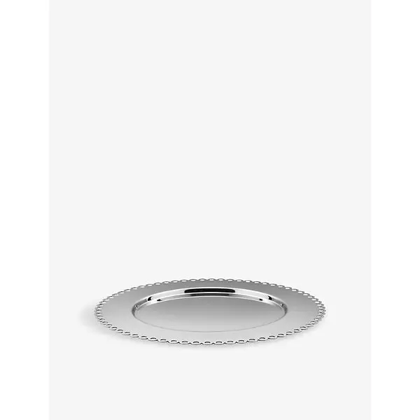 ALESSI Edges Stainless-steel Placemat 32.5cm - Silver