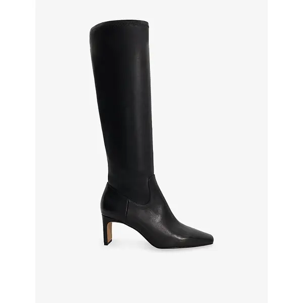 DUNE Stellan Leather Knee-high Boots