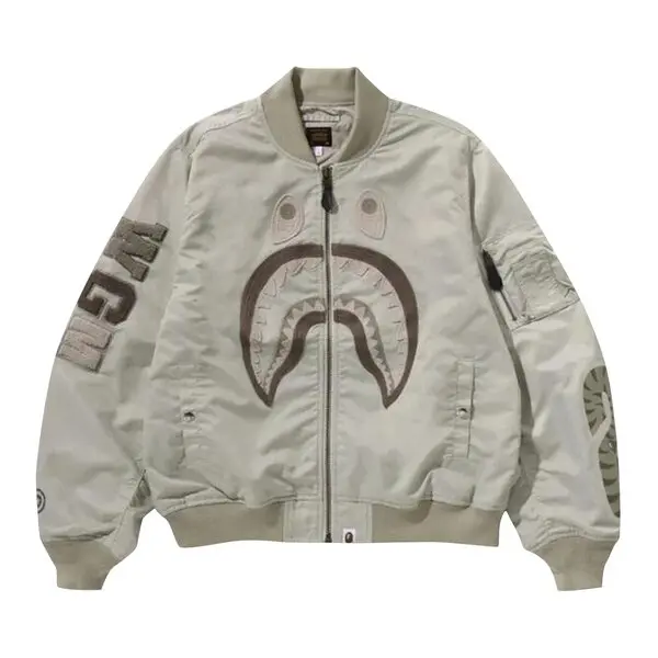 A BATHING APE Tonal Shark Ma-1