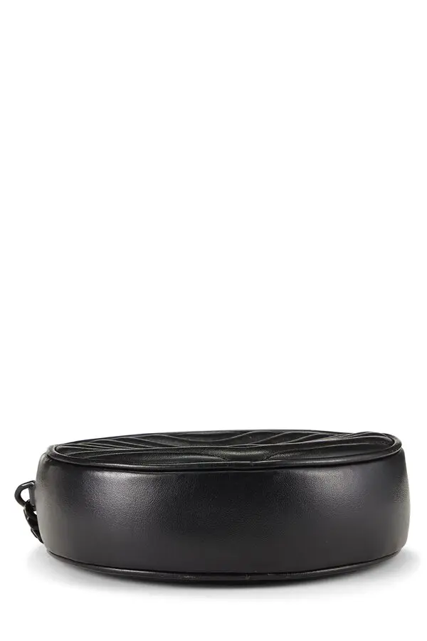Saint Laurent Calfskin Round Vinyle Camera Bag