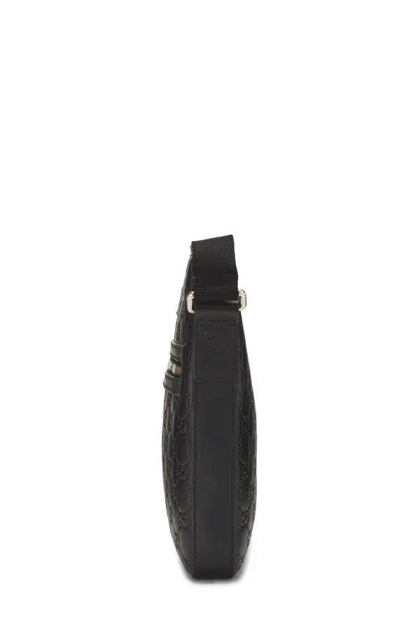 Gucci Guccissima Zip Pocket Messenger