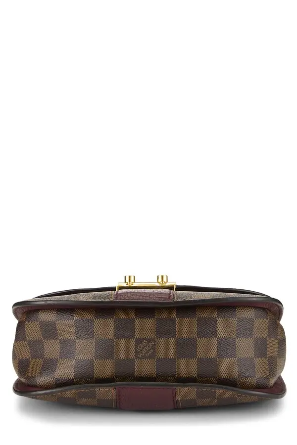 LOUIS VUITTON Damier Ebene Wight - Burgundy