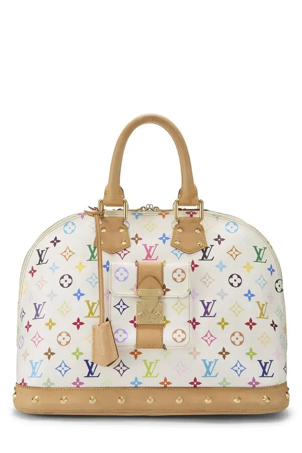 LOUIS VUITTON Takashi Murakami Monogram Multicolore Alma