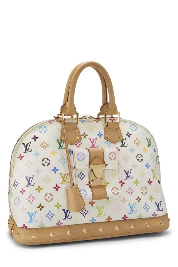 LOUIS VUITTON Takashi Murakami Monogram Multicolore Alma