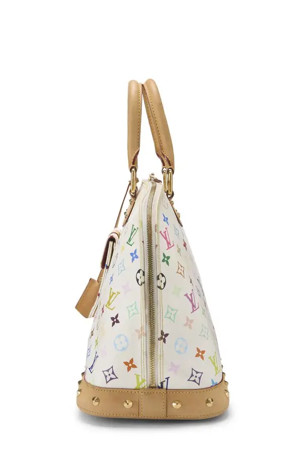 LOUIS VUITTON Takashi Murakami Monogram Multicolore Alma