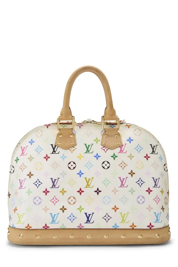LOUIS VUITTON Takashi Murakami Monogram Multicolore Alma