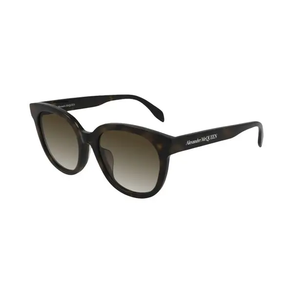 Alexander McQueen Square Sunglasses - Brown