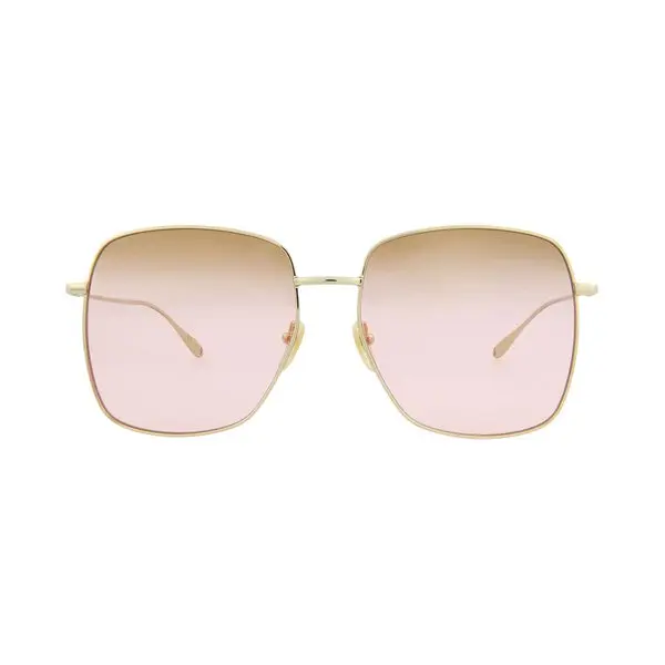 Gucci Square Frame Sunglasses - Gold