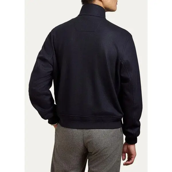 Ralph Lauren Purple Label Double-face Cashmere Full-zip Jacket