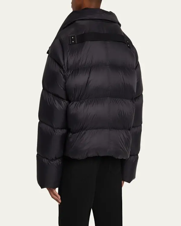 Rick Owens Nylon Cropped Puffer Jacket