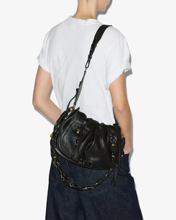 Isabel Marant Bolton Shoulder Bag - Black/silver