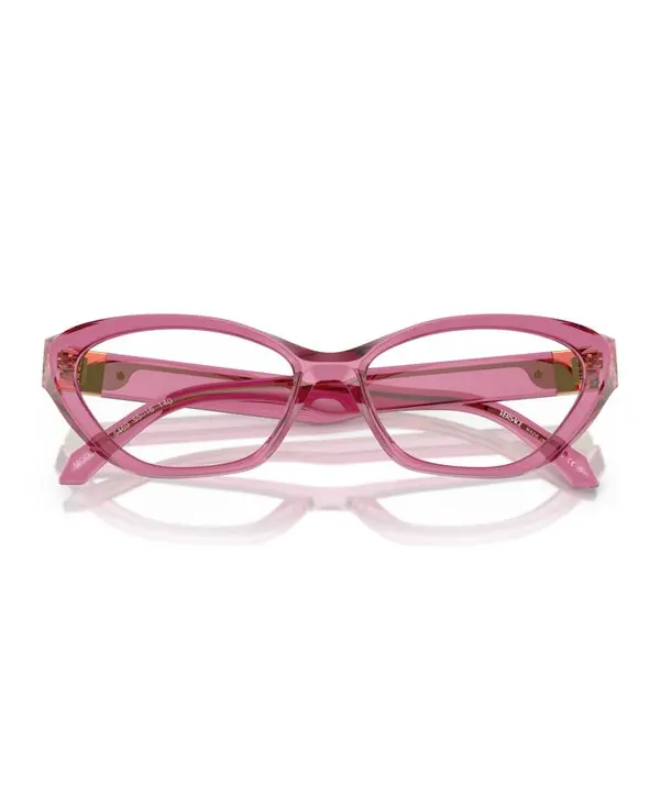 Versace Full Rim Cat Eye Eyeglasses