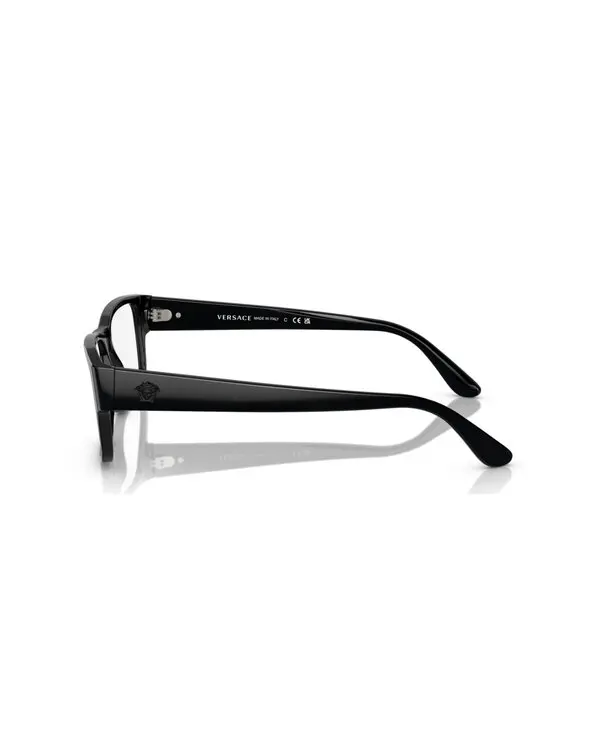 Versace Full Rim Rectangle Eyeglasses