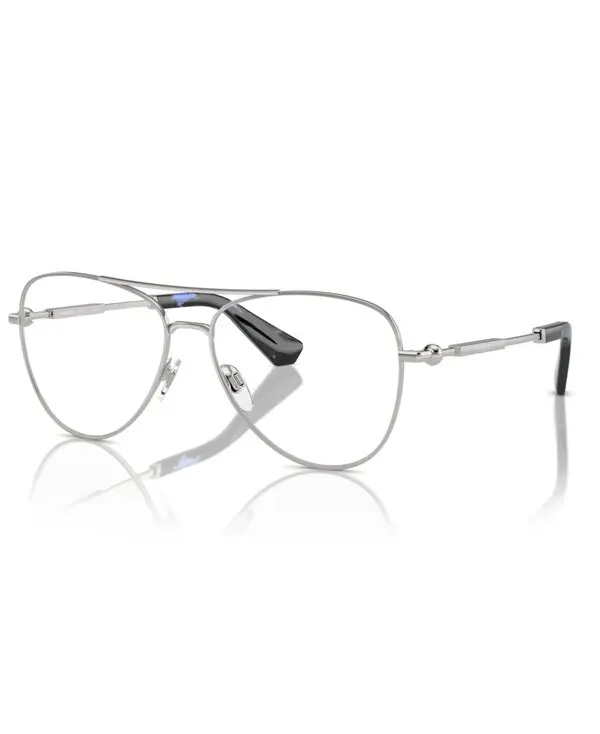 Burberry Aviator Eyeglasses - Silver