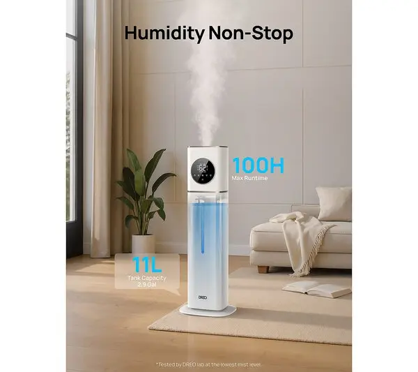 DREO 11 Liter Smart Humidifier With Cool Mist