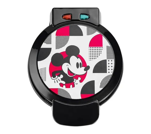 UNCANNY BRANDS Disney Mickey Mouse Waffle Maker - One-color