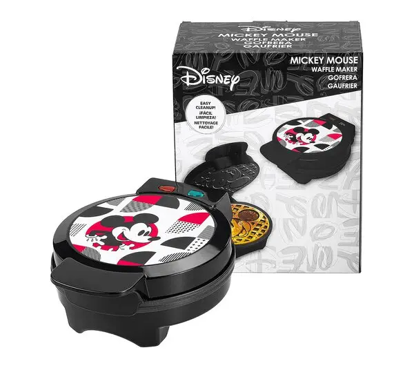 UNCANNY BRANDS Disney Mickey Mouse Waffle Maker
