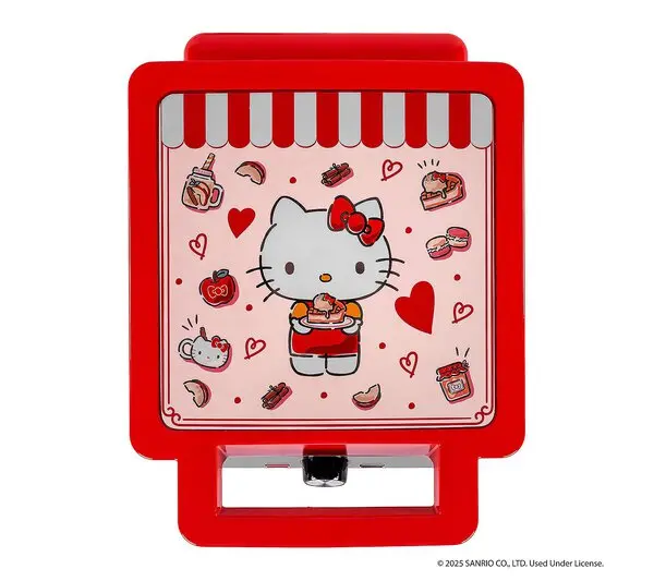 UNCANNY BRANDS Hello Kitty Deluxe Waffler - One-color