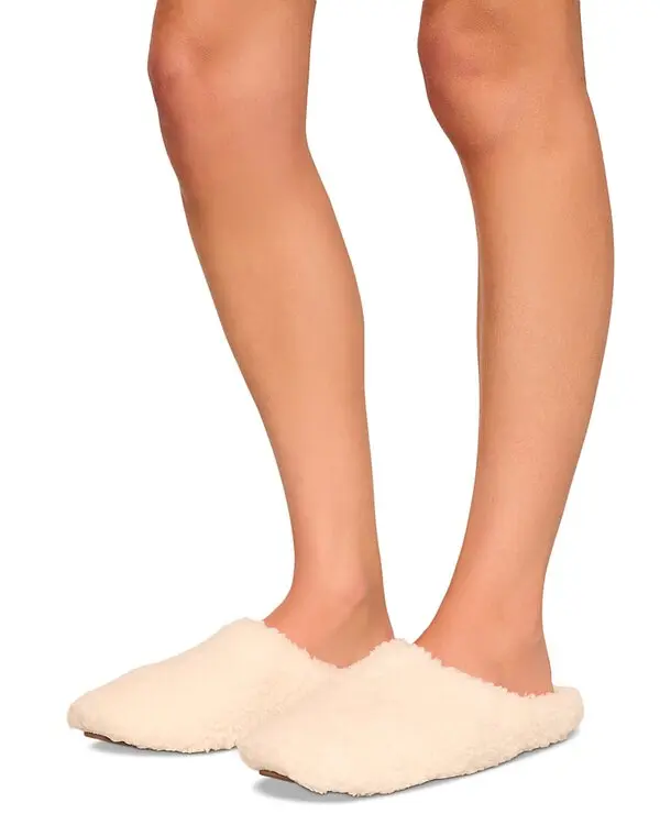 Eberjey Fleece Slippers - Ivory
