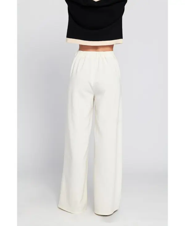 ELLE COLLECTION Wide Leg Trouser