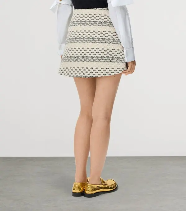 Loewe Wool-blend Mini Skirt