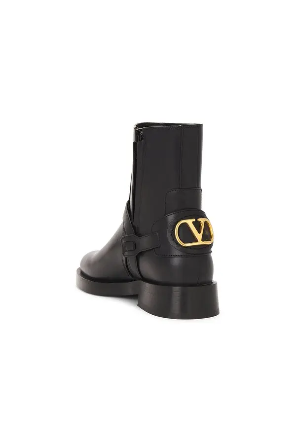Valentino Garavani Vlogo Signature Boots - Nero