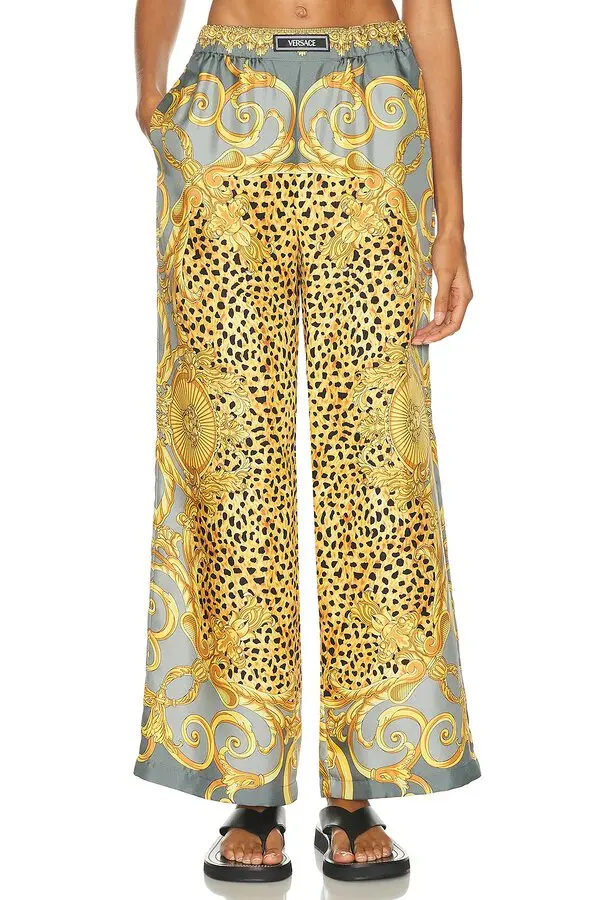 Versace Wide Leg Pant