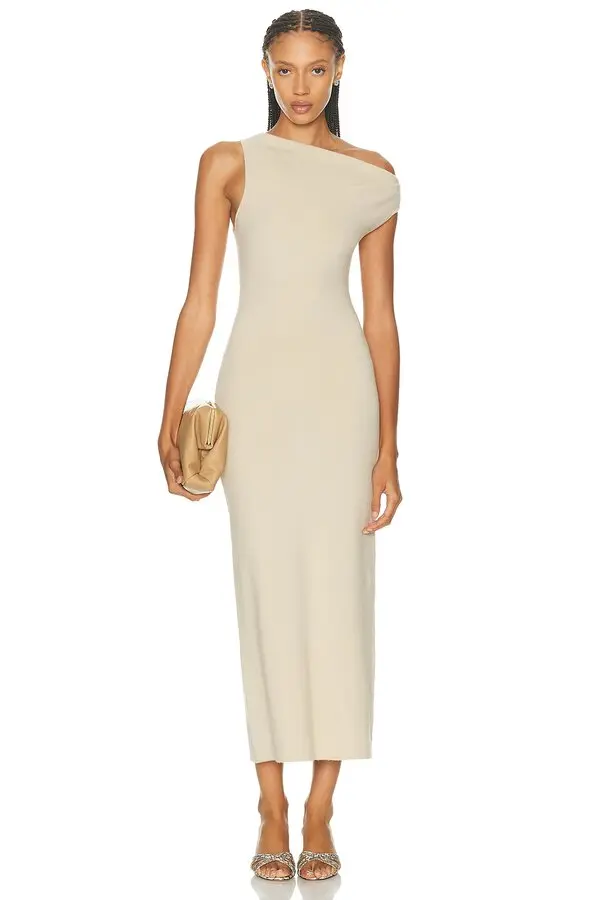 THE SEI Asymmetrical Twist Dress