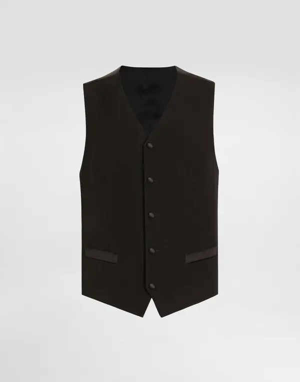 Dolce & Gabbana Wool And Silk Vest