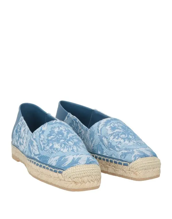 Versace Floral Print Espadrilles