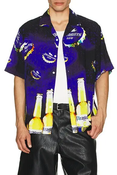 PLEASURES Cerveza Camp Shirt