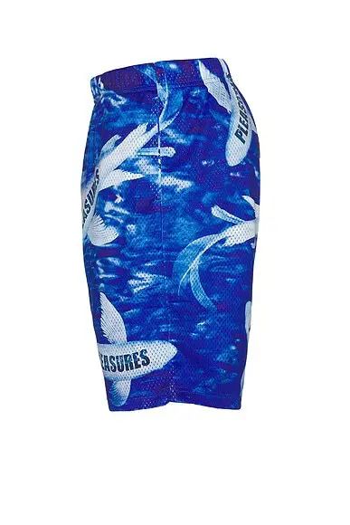 PLEASURES Koi Mesh Shorts