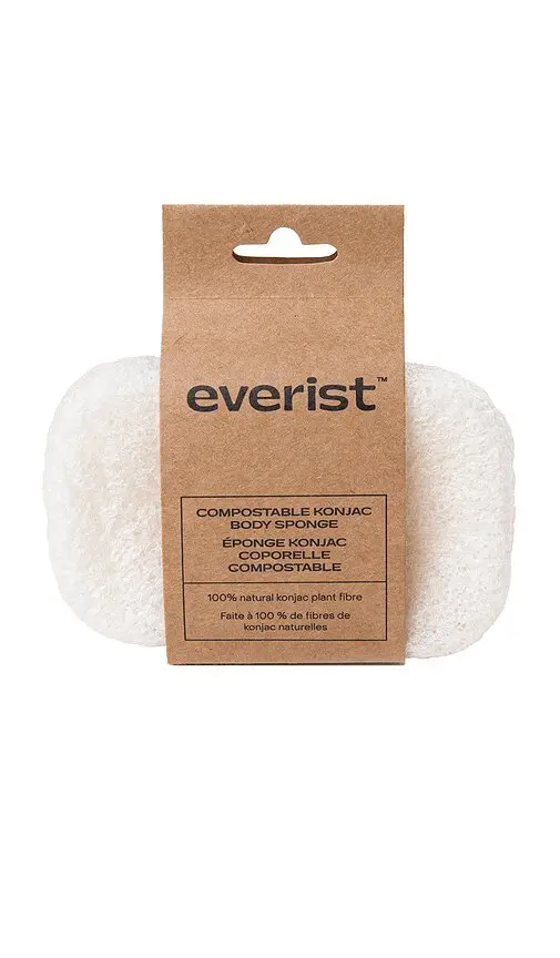 EVERIST The Compostable Konjac Body Sponge - N,a