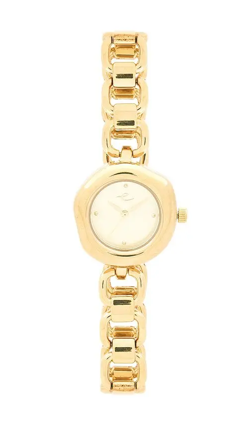 Ettika Open Circle Bracelet Watch - Gold