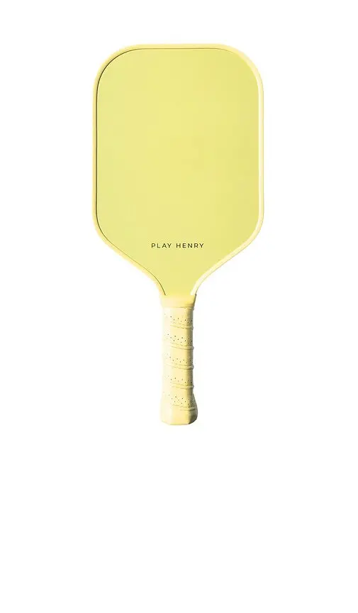 PLAY HENRY Performance Pickleball Paddle In Yellow