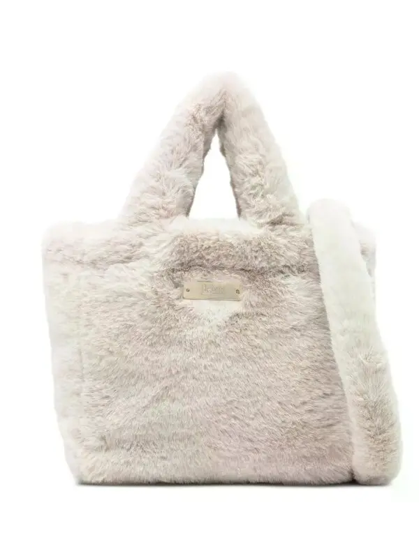 Herno Faux-fur Tote Bag