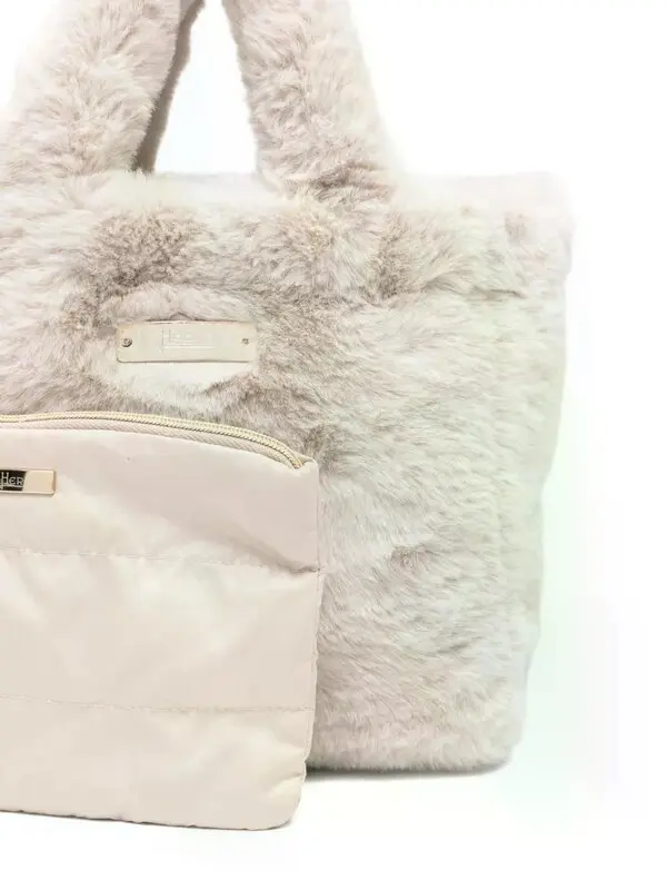Herno Faux-fur Tote Bag